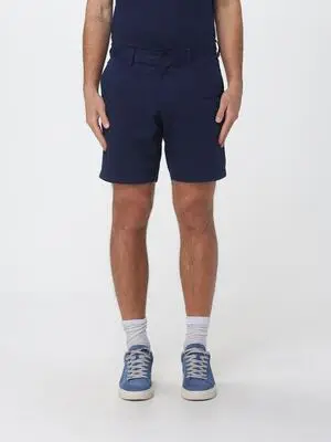 Michael Kors Organic Cotton Blend Chino Shorts - Blue