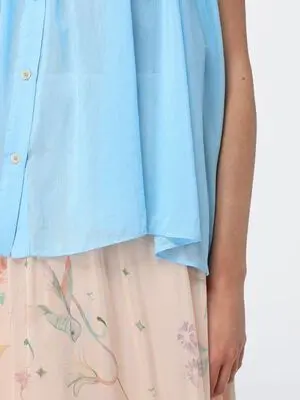 FORTE_FORTE Basic Cotton And Silk Shirt