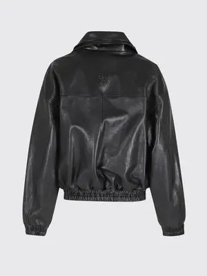 Magda Butrym Leather Bomber Jacket