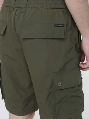 Dolce & Gabbana Knee-length Cargo Swim Shorts In Polyamide