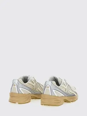 NEW BALANCE 740 Knit Mesh And Laminated Rubber Sneakers - White