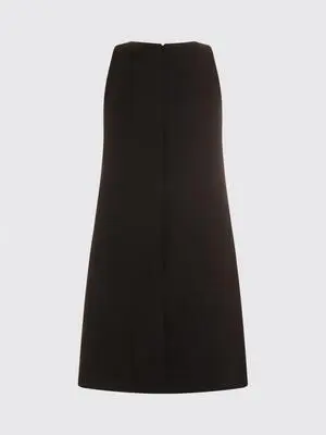 Valentino Garavani Wool And Silk Mini Dress With Rhinestones