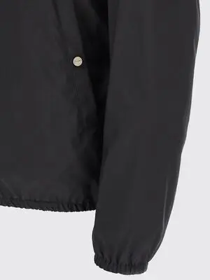 Herno High Neck Zip-up Nylon Bomber Jacket