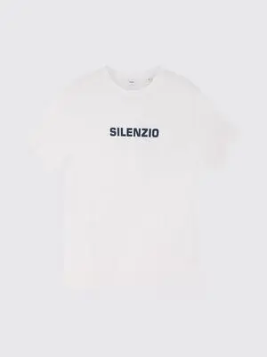 Aspesi Cotton Slogan T-shirt - White