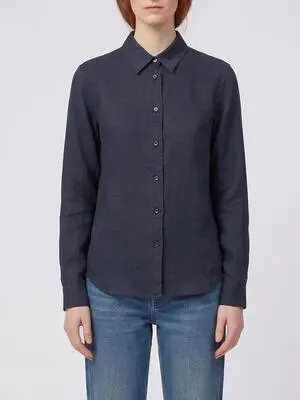Aspesi Linen Classic Shirt - Blue