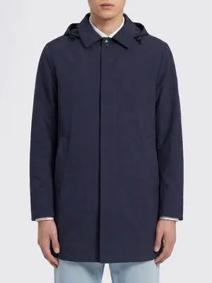 Aspesi Technical Fabric Raincoat - Blue