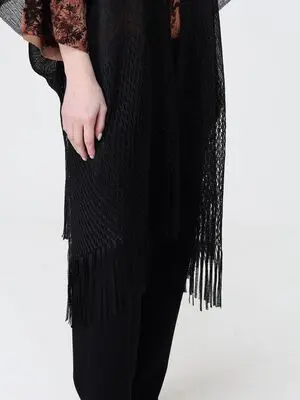 Liu Jo Knitted Poncho - Black