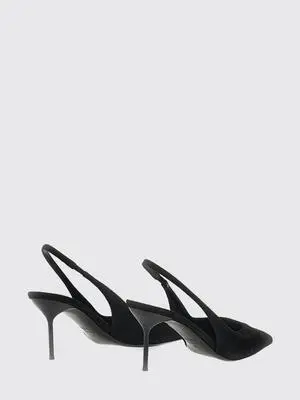 Paris Texas Suede Mid-heel Slingback Pumps