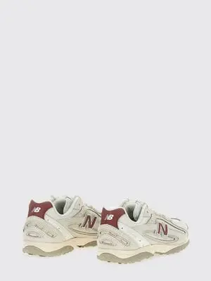 NEW BALANCE Suede And Mesh Lace-up Sneakers