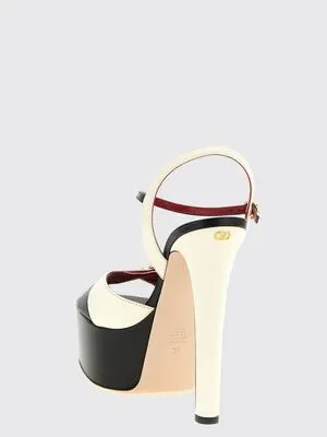 Valentino Garavani Crasher Leather Platform Sandal