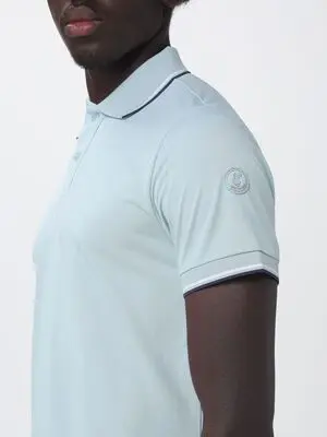 SAVE THE DUCK Short-sleeved Jersey Polo Shirt With Contrast Logo - Green