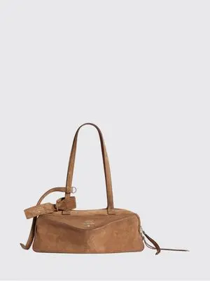 Balenciaga Carrie Small Suede Bag - Hazel
