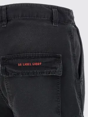 44 LABEL GROUP Knee-length Cargo Denim Shorts