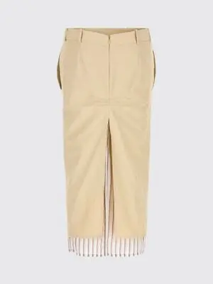 Attico Cotton Pencil Skirt