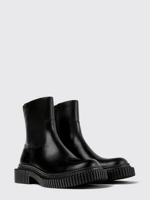 Camper Leather Ankle Boots