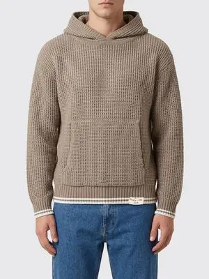 GOLDEN GOOSE Knitted Hoodie - Beige