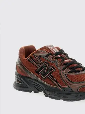 NEW BALANCE Mesh And Rubber Sneakers - Brown