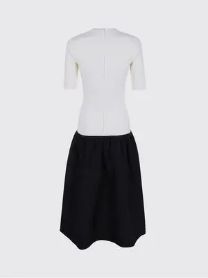 TOTEME Knit Top And Gathered Skirt Dress
