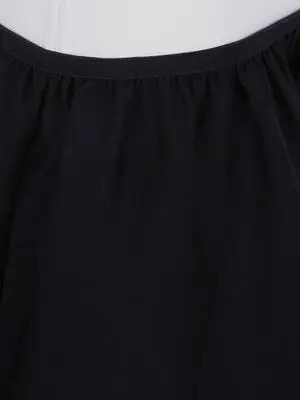 TOTEME Knit Top And Gathered Skirt Dress