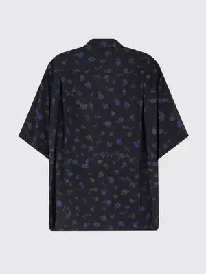 Sacai Floral Print Cotton Blend Shirt