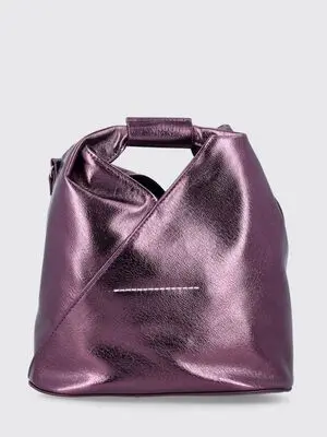 MAISON MARGIELA Japanese Mini Handbag With White Stitch Logo