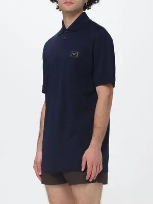 Dolce & Gabbana Cotton Polo Shirt - Blue