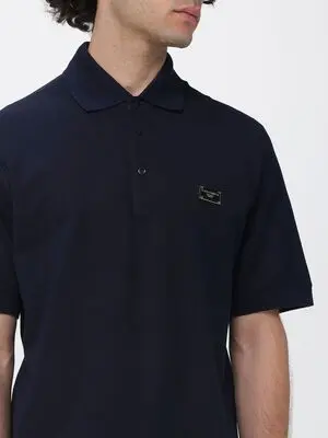 Dolce & Gabbana Cotton Polo Shirt - Blue