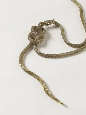 ALLUJEWELS Adjustable Metal Ceremony Belt With Decorative Knot