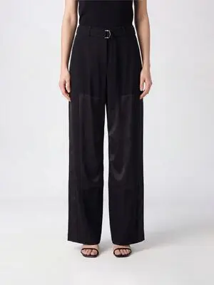 Sacai Mesh Wide-leg Trousers - Black