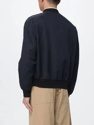 JIL SANDER Nylon Bomber Jacket With Elasticated Collar, Cuffs And Hem