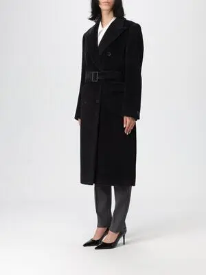 Tagliatore Double-breasted Belted Coat