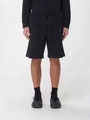 C.P. COMPANY Cotton Drawstring Shorts - Black