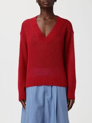 Brunello Cucinelli Mohair Blend Pullover - Red
