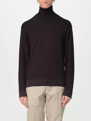 PAOLO PECORA Turtleneck Jumper - Brown