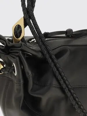 Isabel Marant Étoile Maia Lambskin Shoulder Bag - Black