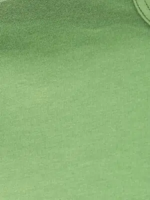 Comme Des Garçons Crewneck Short-sleeved Cotton T-shirt - Green