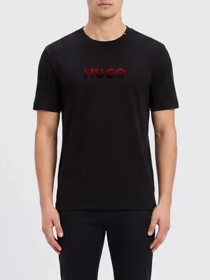 Hugo Cotton Logo T-shirt - Black