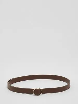 Orciani Zanzibar Smooth Cowhide Leather Belt - Brown