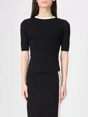 Elisabetta Franchi Top Colour - Black