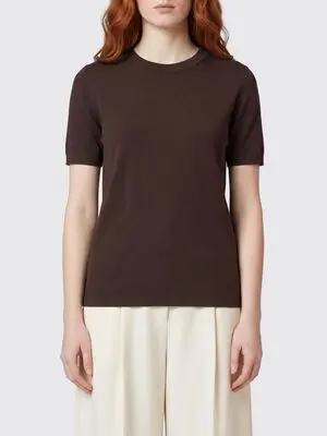 ROBERTO COLLINA Basic Viscose T-shirts Dark