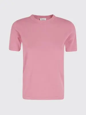 ROBERTO COLLINA Basic Viscose T-shirts - Raspberry