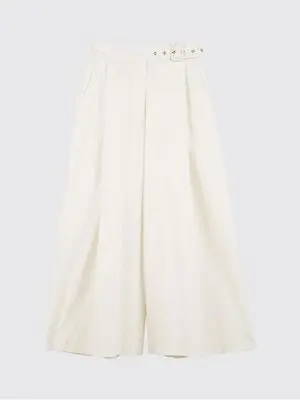 TWINSET Cotton Cropped Trousers