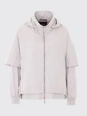MOORER Talitha-stp Waterproof Windbreaker Jacket With Hood And Detachable Sleeves