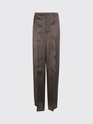 Rick Owens Wide-leg Cupro Trousers - Brown