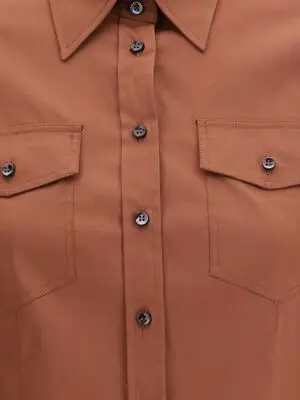 Brunello Cucinelli Cotton Blend Shirt