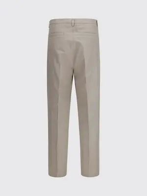 Brunello Cucinelli Cotton And Linen Chino Trousers