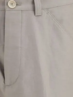 Brunello Cucinelli Cotton And Linen Chino Trousers