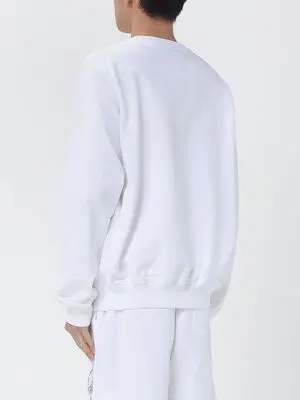 Casablanca Printed Cotton Crewneck Sweatshirt