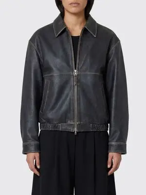 DUNST Lambskin Leather Jacket - Black