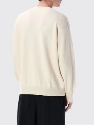ROBERTO COLLINA Cotton Long-sleeved Crewneck Sweater - Beige